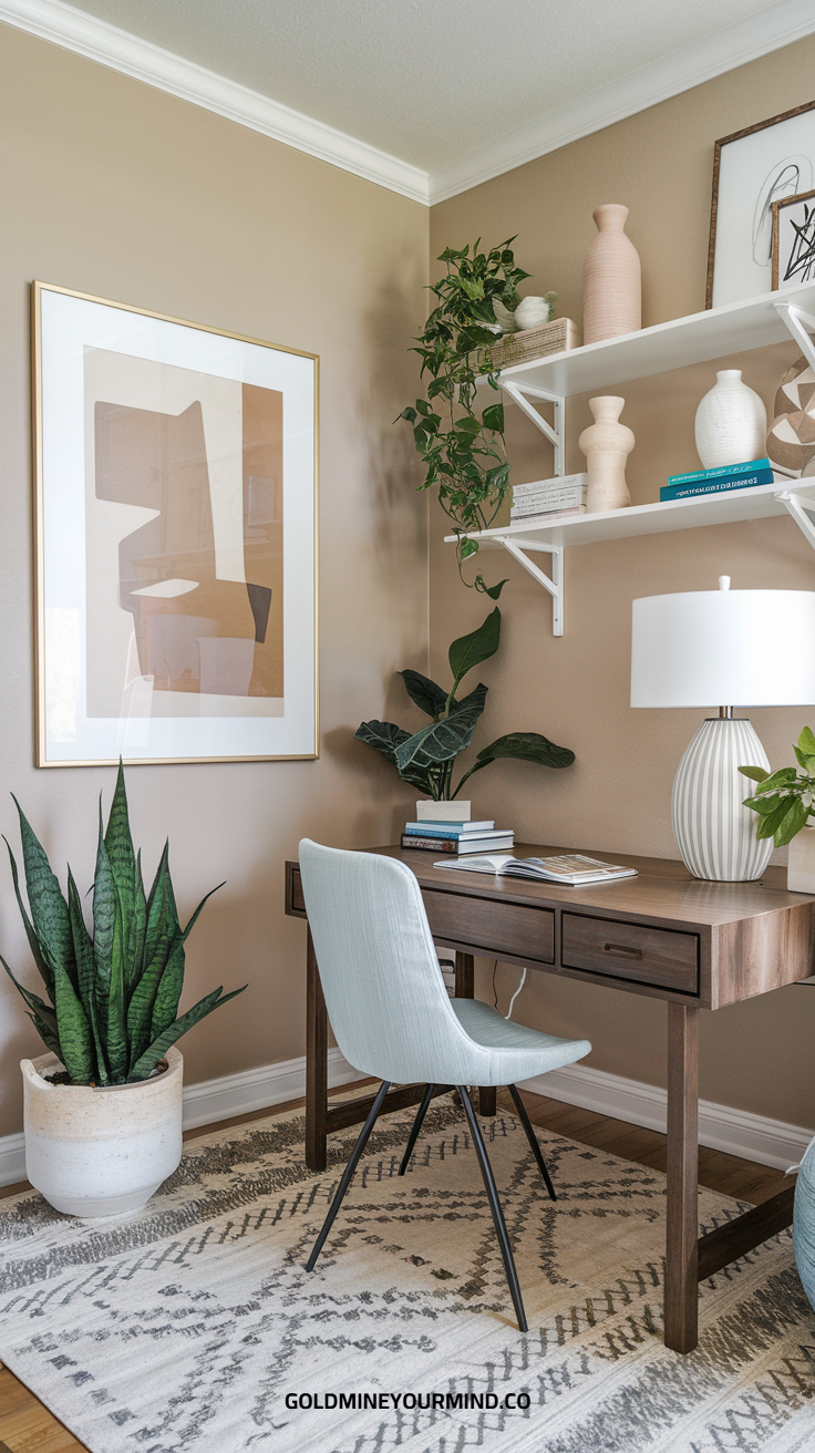 10 Simple And Stylish Home Office Ideas For Small Spaces
